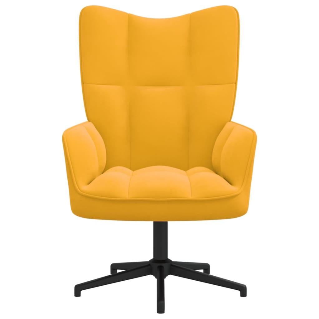 Chaise de relaxation | Fauteuil de relaxation | Chaise de Salon Jaune ...