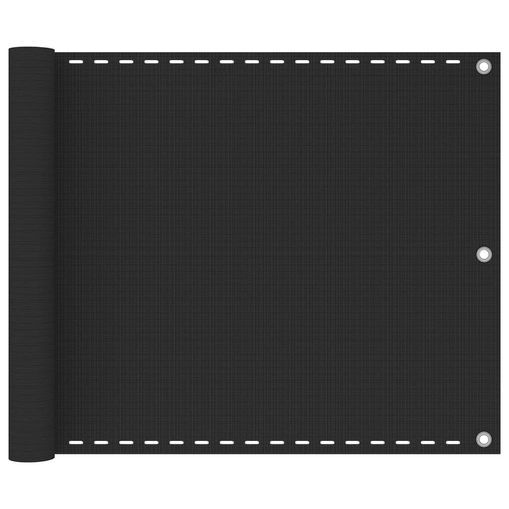 Écran de balcon | Brise Vue de terrasse | Toile de Balcon Anthracite ...