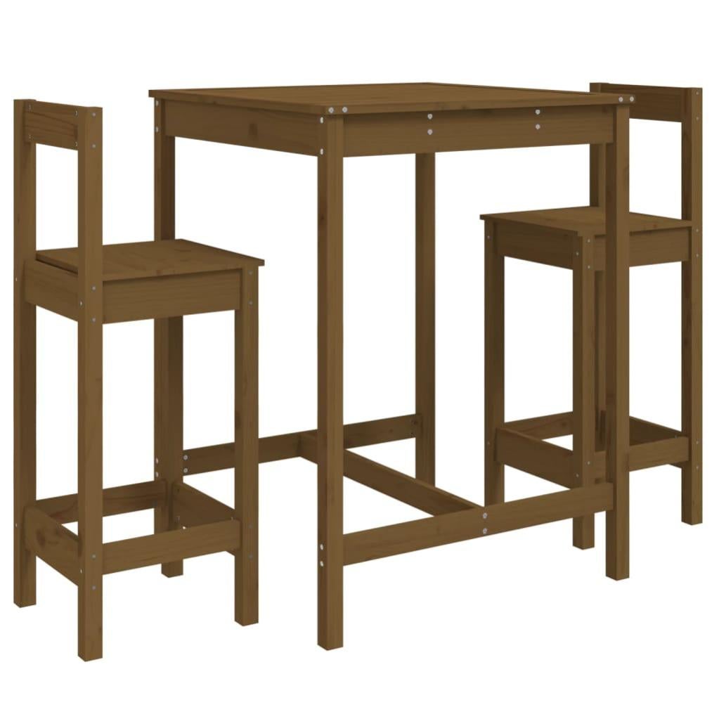 Ensemble de bar de jardin 3 pcs | Moblier de Salle à Manger，bistro ...