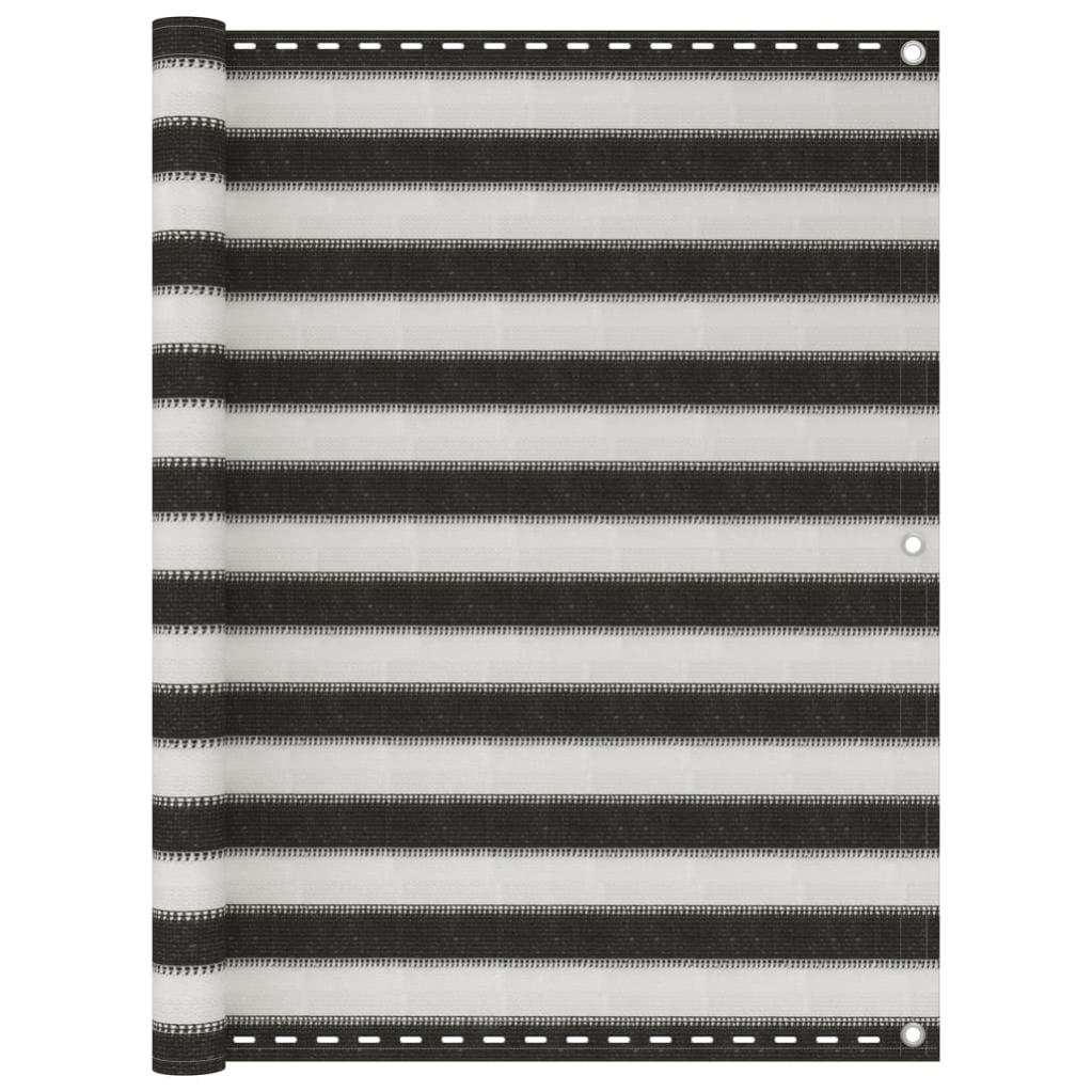 Écran de balcon | Brise Vue de terrasse | Toile de Balcon PEHD 120x500 ...