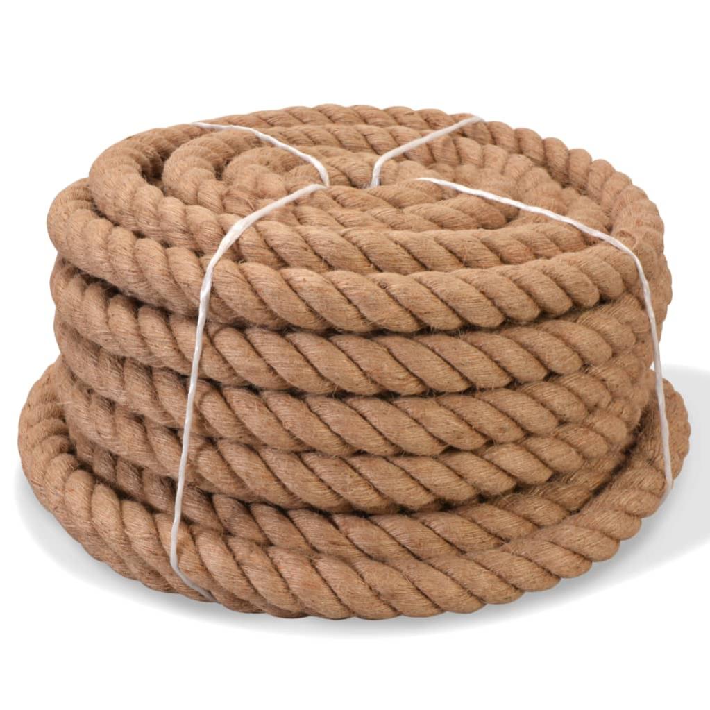 Corde，Cordage 100 % jute 30 mm 50 m811591 | Leroy Merlin