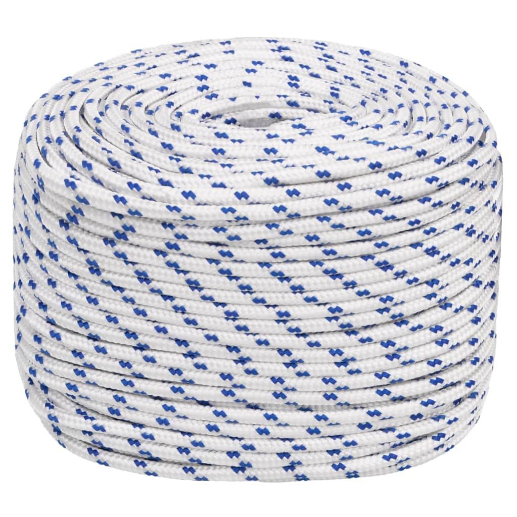 Corde de bateau，Cordage，Ligne de remorquage Blanc 6 mm 25 m ...