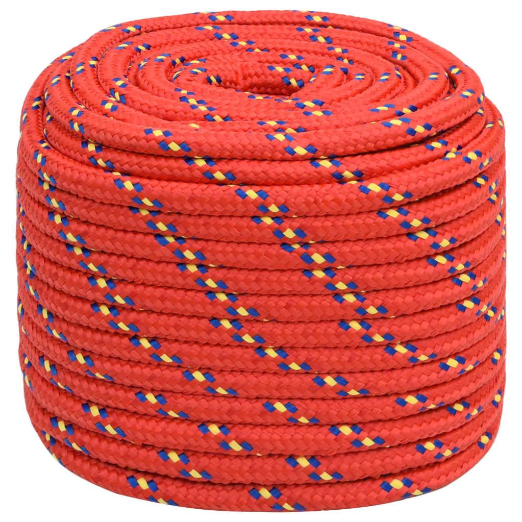 Corde de bateau，Cordage，Ligne de remorquage Rouge 18 mm 100 m ...