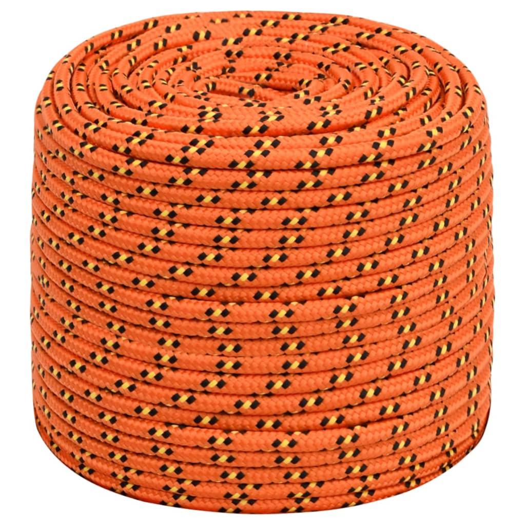 Corde de bateau，Cordage，Ligne de remorquage Orange 8 mm 250 m ...