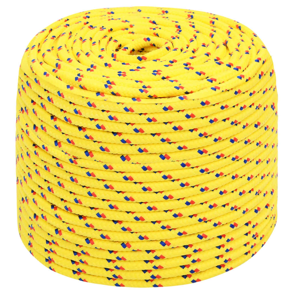 Corde de bateau，Cordage，Ligne de remorquage Jaune 8 mm 25 m ...