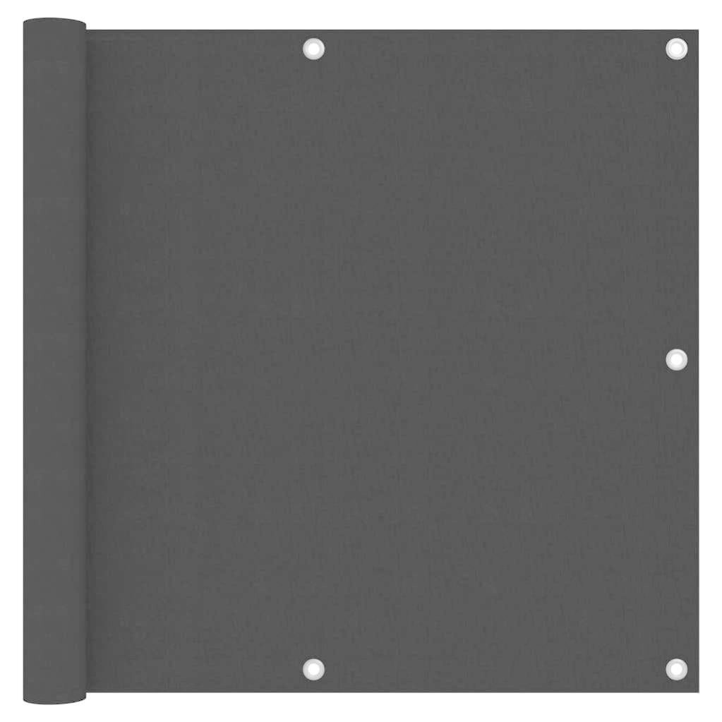 Écran de balcon | Brise Vue de terrasse | Toile de Balcon Noir 90x300 ...