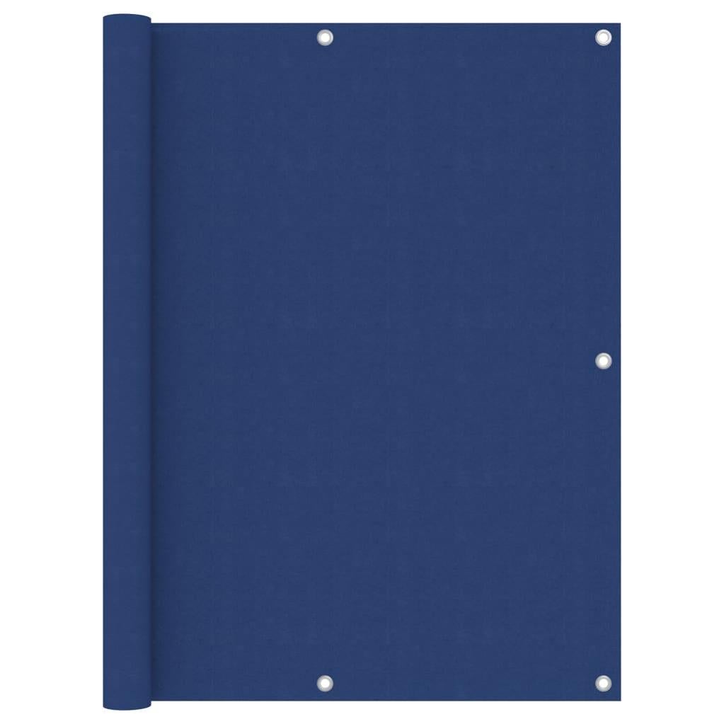 Écran de balcon | Brise Vue de terrasse | Toile de Balcon Bleu 120x500 ...