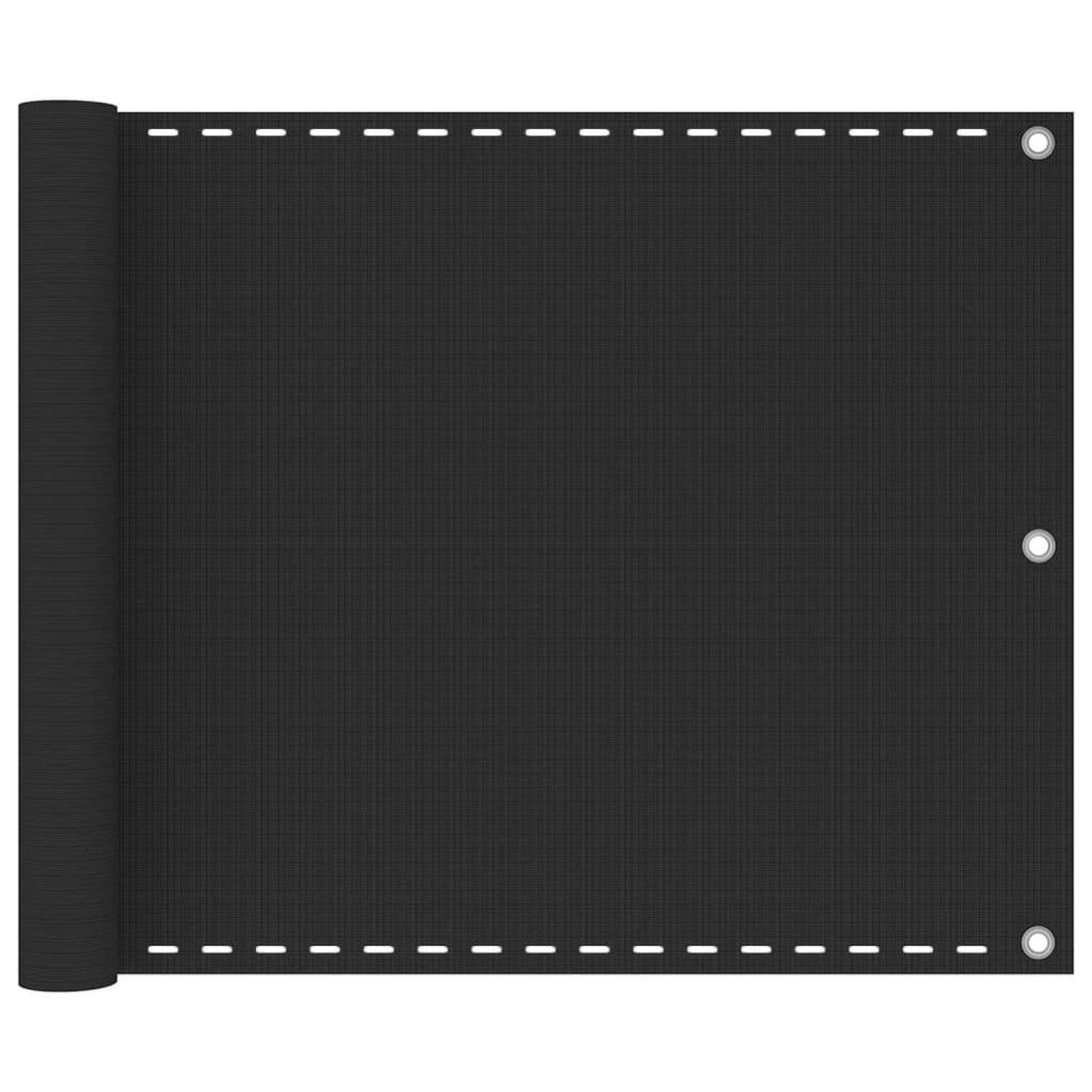 Écran de balcon | Brise Vue de terrasse | Toile de Balcon en PEHD 75 x ...