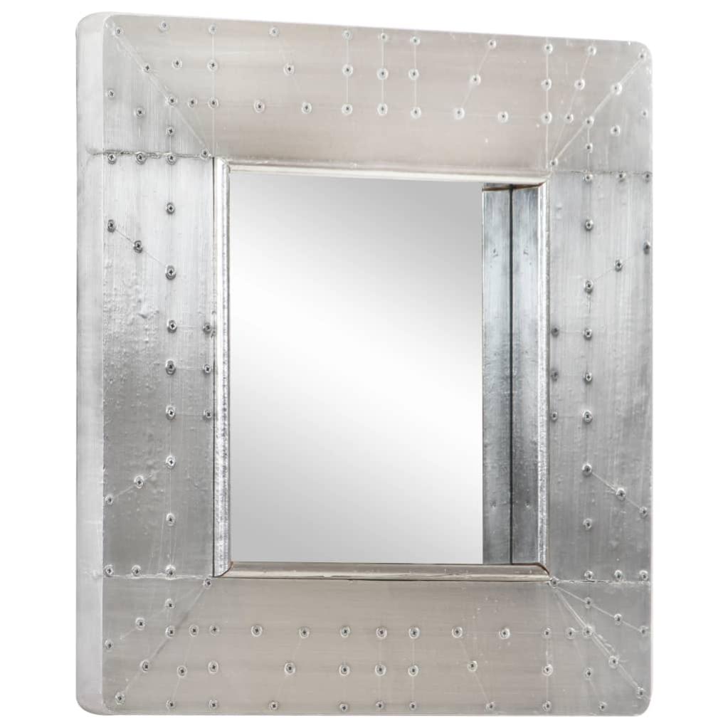 Porta，Specchio da Bagno，Specchiera Stile Aviatore 50x50 cm in Metallo ...