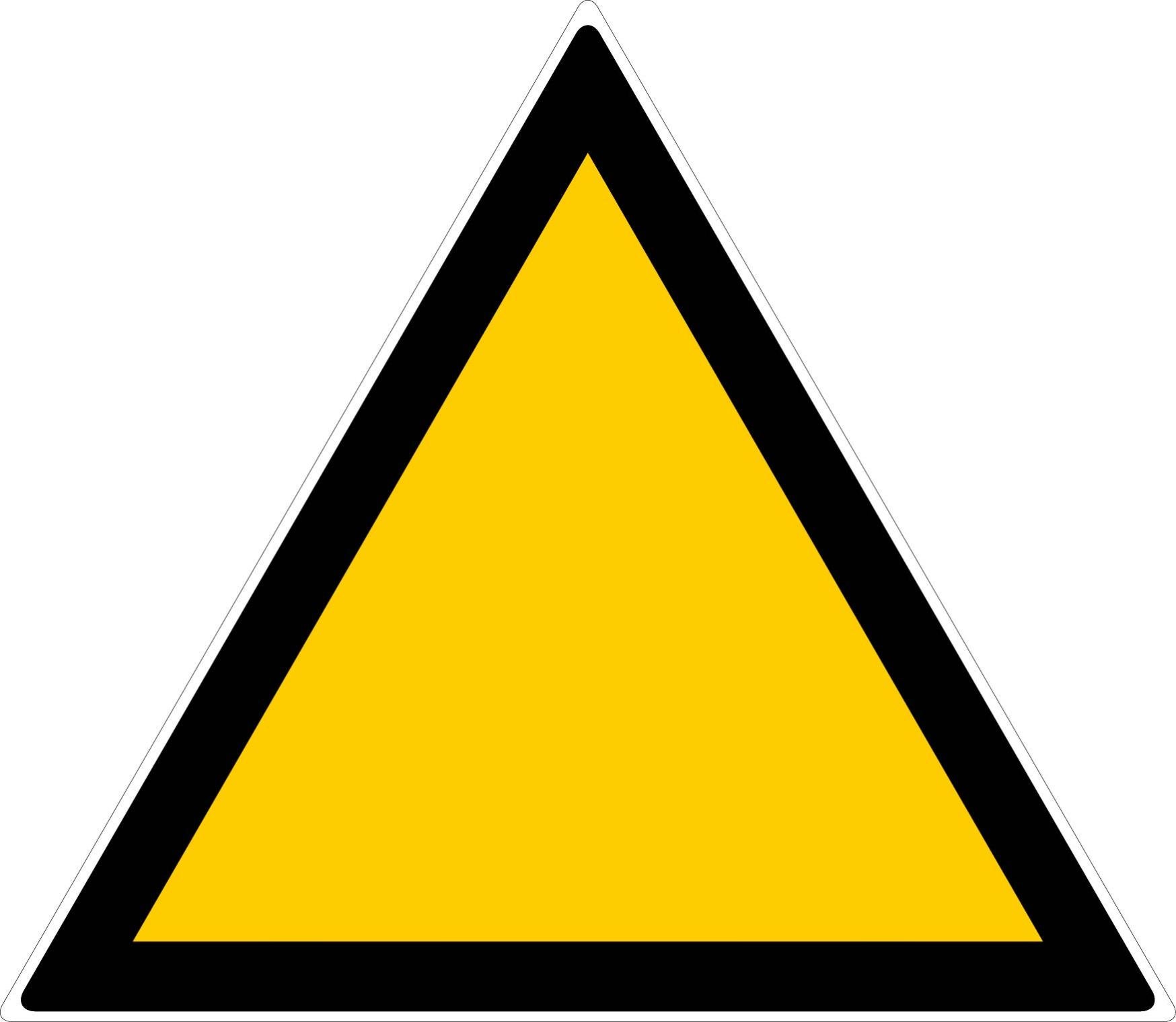 Panneau Danger - Rigide Triangle 300mm - 4200019 | Leroy Merlin