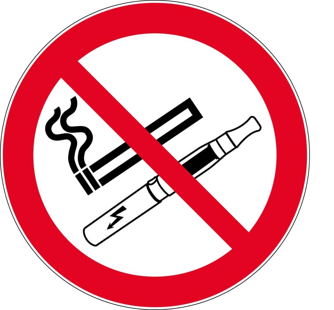 Panneau Défense de fumer et de vapoter - Rigide Ø180mm - 4042152 ...