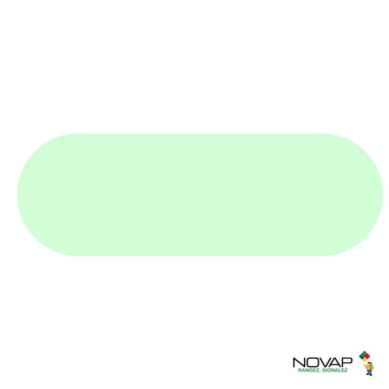 Lot de 10 adhésifs marquage au sol - trait photolum 150 x 50mm ...