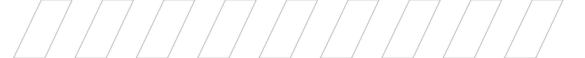 Lot 2 bandes 100mm x 1m - Hachurés Blanc - 4640525 | Leroy Merlin