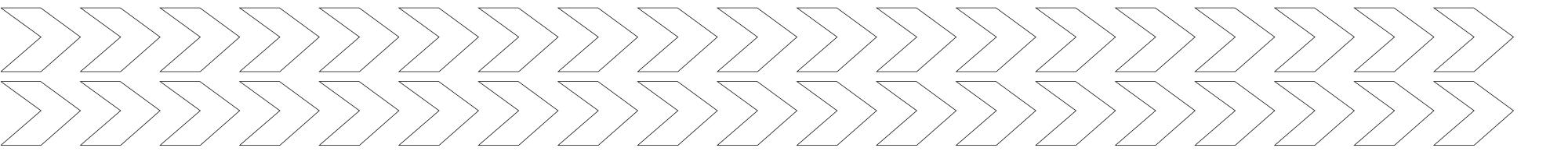 Lot 2 bandes 100mm x 1m - Double chevrons Blanc - 4641362 | Leroy Merlin