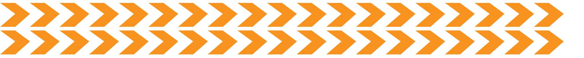 Lot 2 bandes 100mm x 1m - Double chevrons Orange - 4641393 | Leroy Merlin