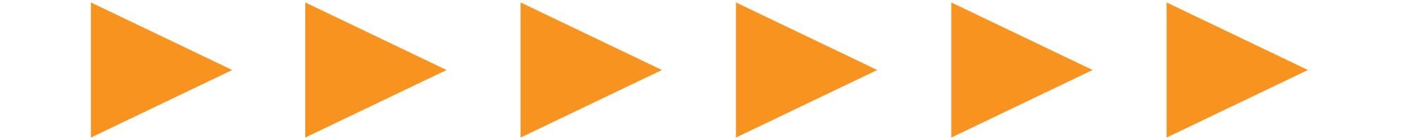 Lot 2 bandes 100mm x 1m - Flèches Orange - 4640976 | Leroy Merlin