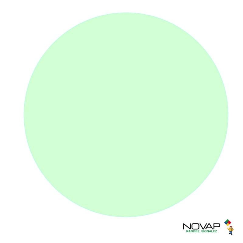 Lot de 10 adhésifs marquage au sol - rond photolum Ø 150mm - 4003108 ...