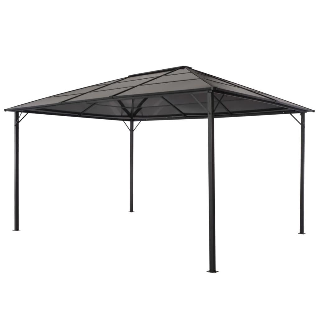 Gazebo da Giardino | Gazebo da Esterno con Tetto in Alluminio 4x3x2,6 m ...