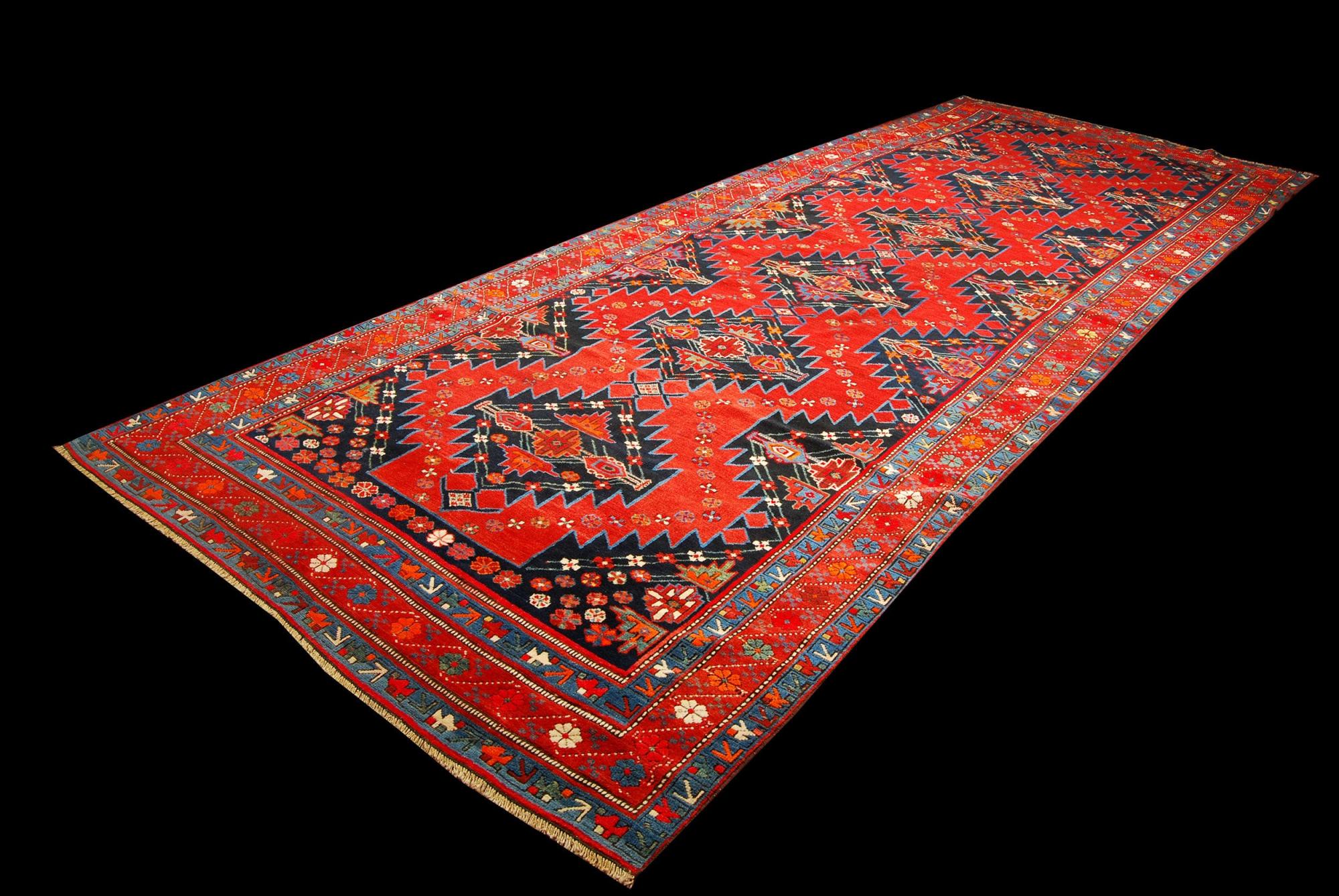 Tappeto Orientale originale fatto a mano, Misura: 470x177 CM con ...