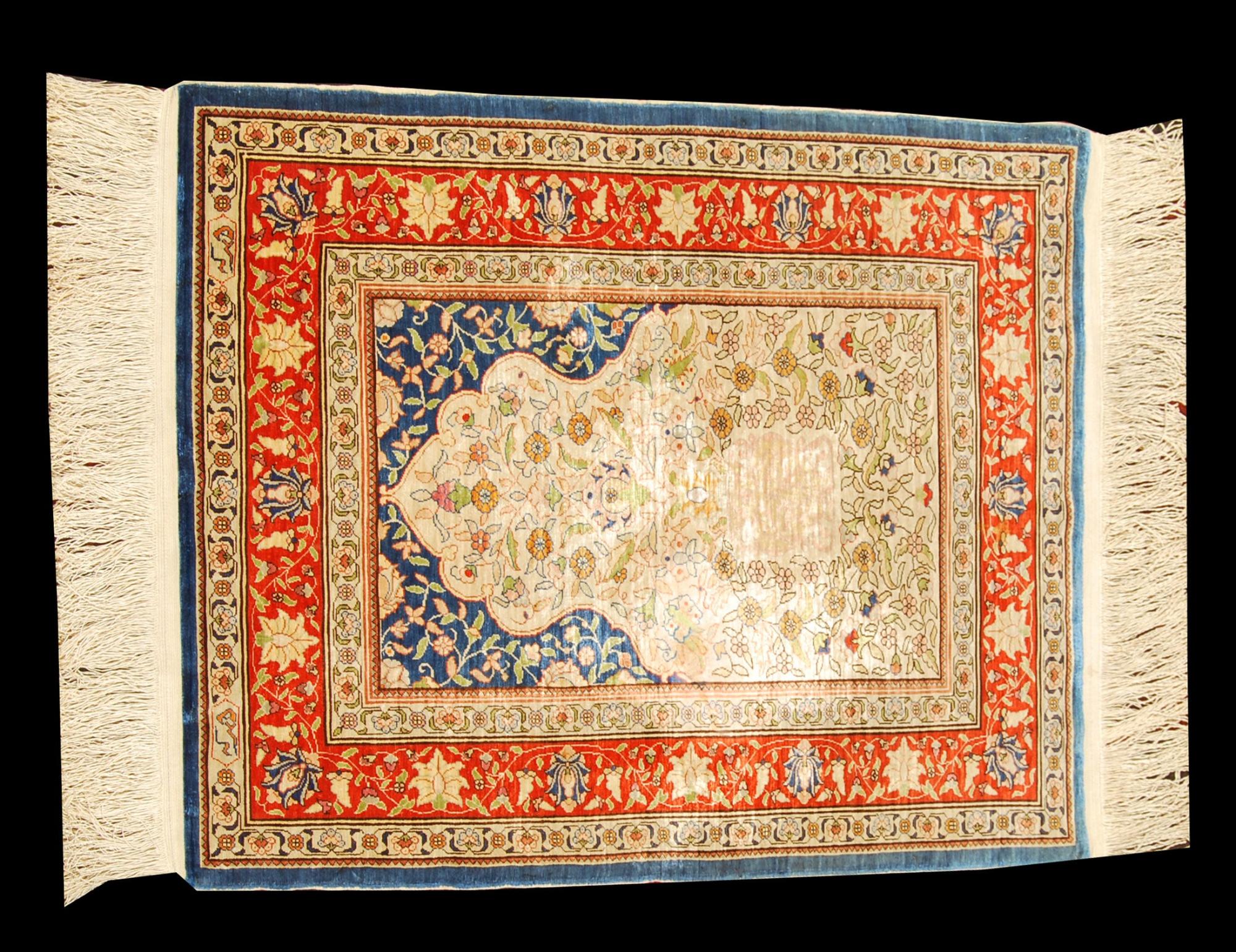 Tappeto Orientale originale fatto a mano, Misura: 92x63 CM con ...