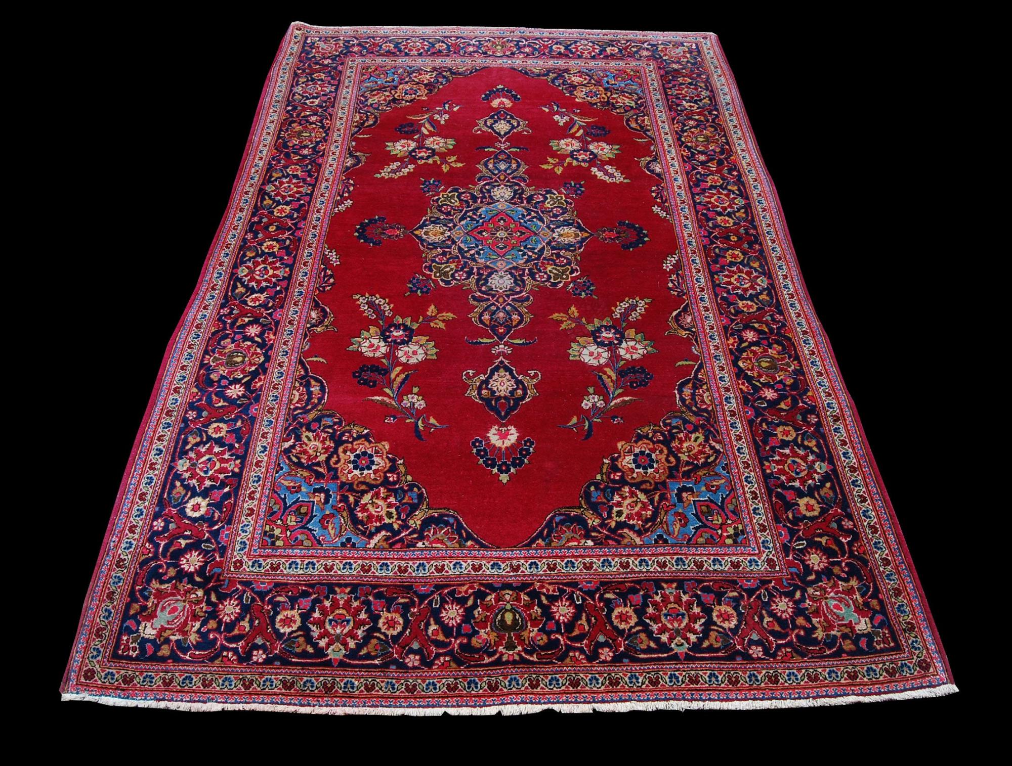 Tappeto Orientale originale fatto a mano, Misura: 225x135 CM con ...