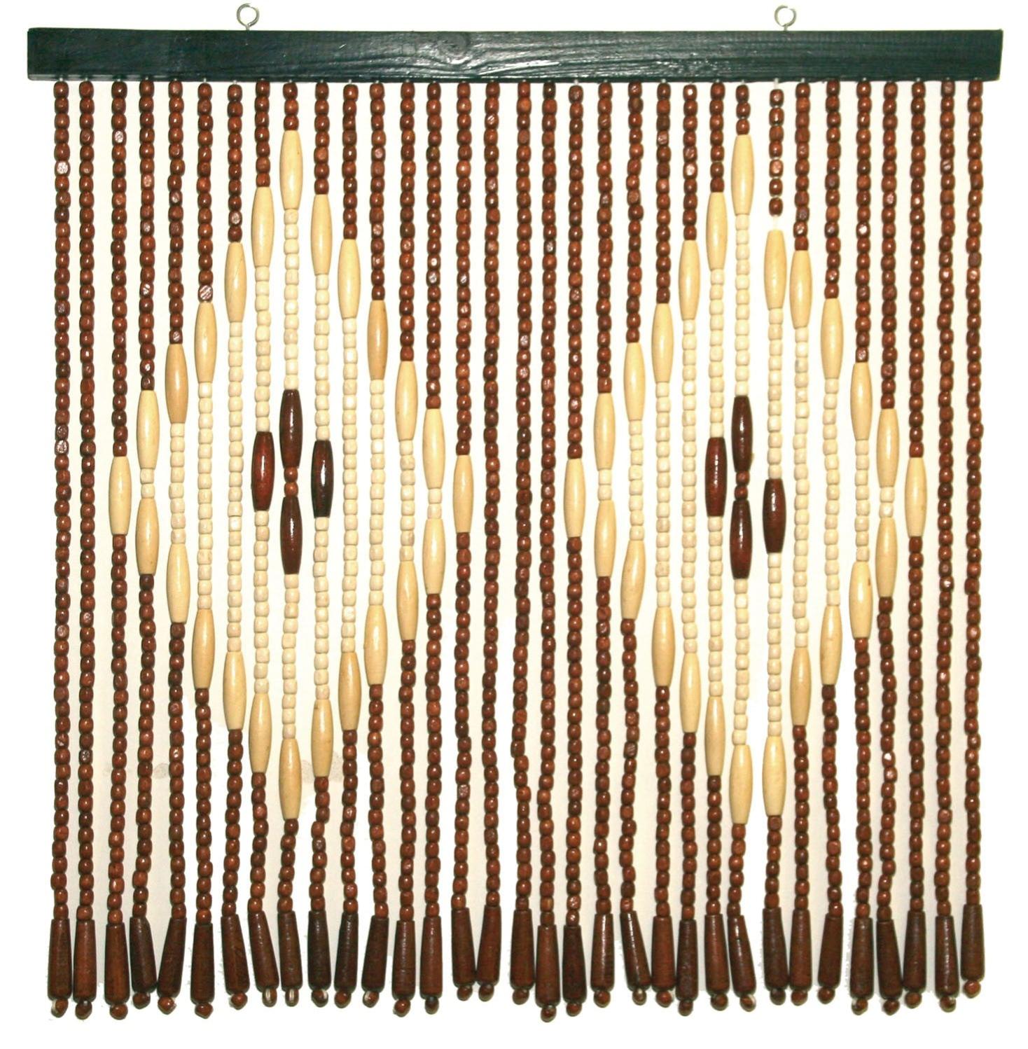 Tenda per porta in corallini di legno antimosche modello Etniche Africa ...