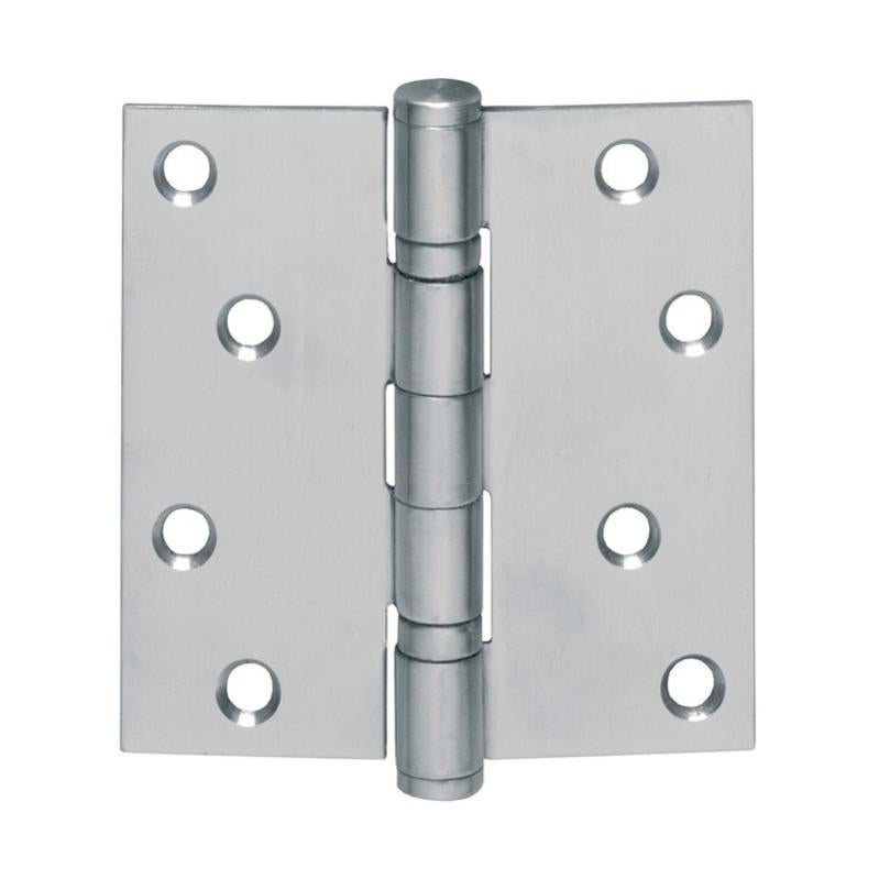 Charnière de porte inox 76x76mm DIN Gauche/Droite INTERSTEEL | Leroy Merlin