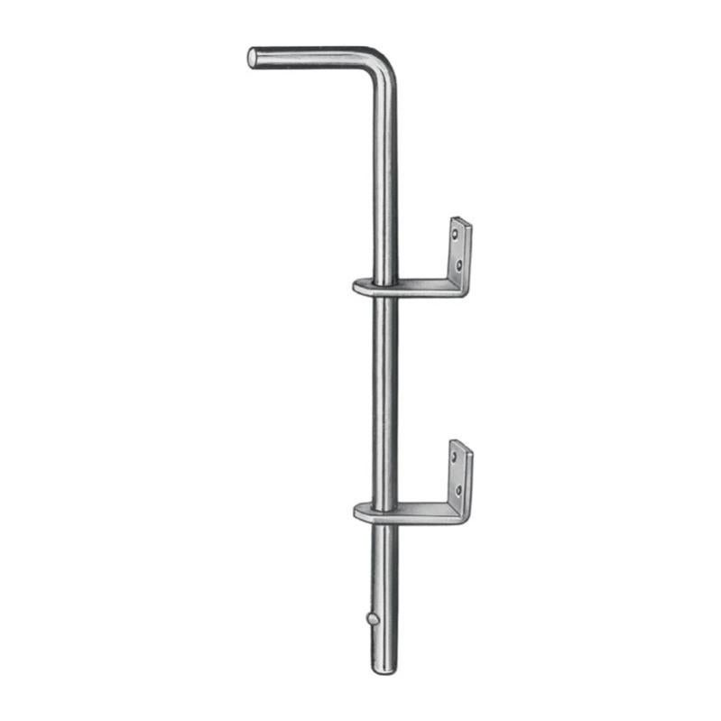 Verrou sol L400xS16mm aciver bleu galvanisé | Leroy Merlin