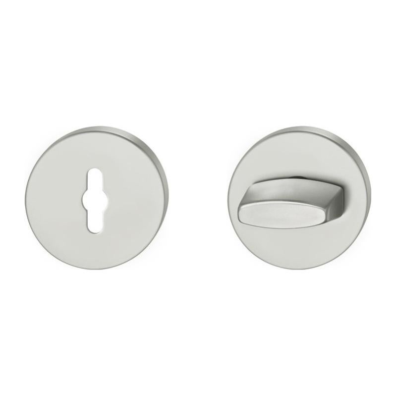 Paire rosace porte 12 1735 Alu.0105 -7mm R-WC rd.FSB | Leroy Merlin