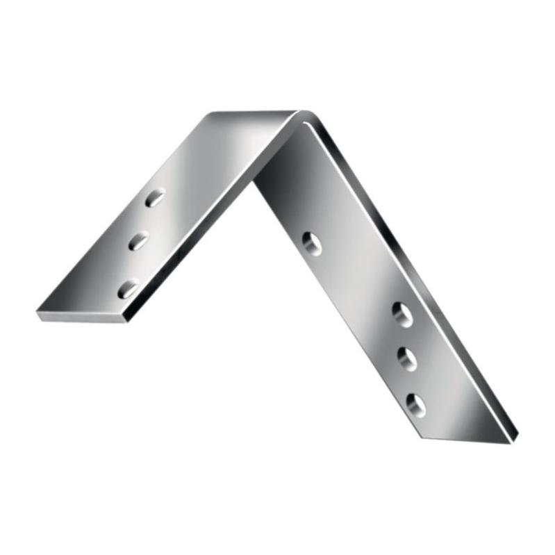 Equerres L180x120 mmmm B.40mm acier galva bleu zingué S.5mm (Par 10 ...