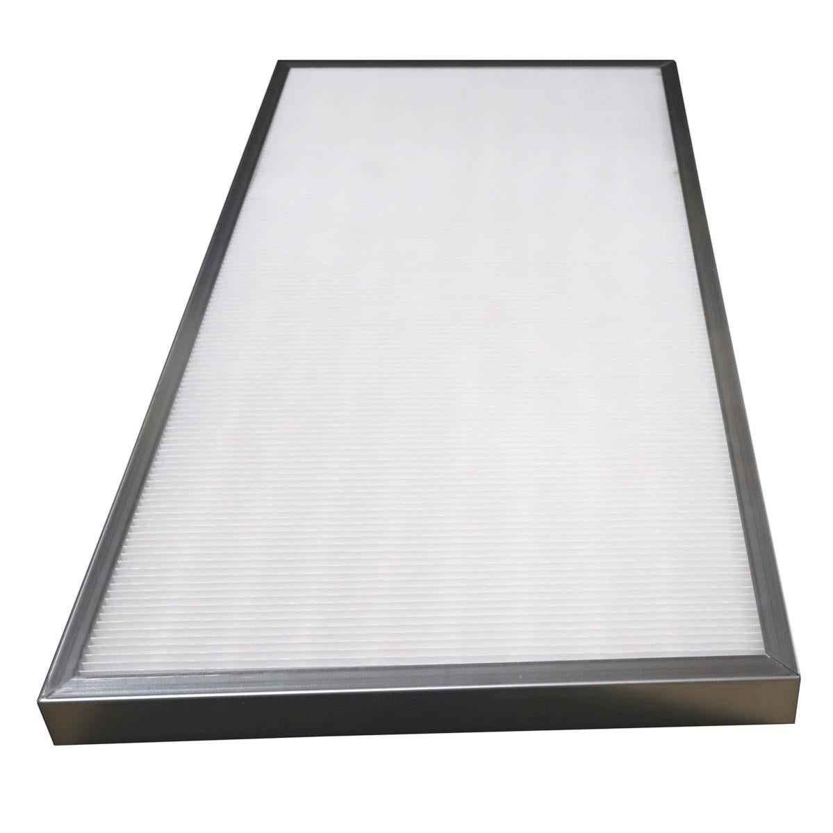 Filtre F7 mini-plis cadre galva - paisseur : 45 mm - dimensions : 592 x ...