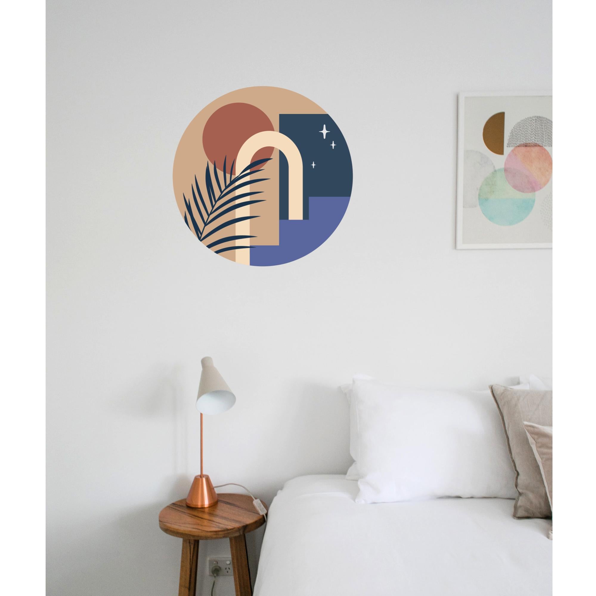 Sticker adesivi murali, design di design arcuato, paradiso a stella ...
