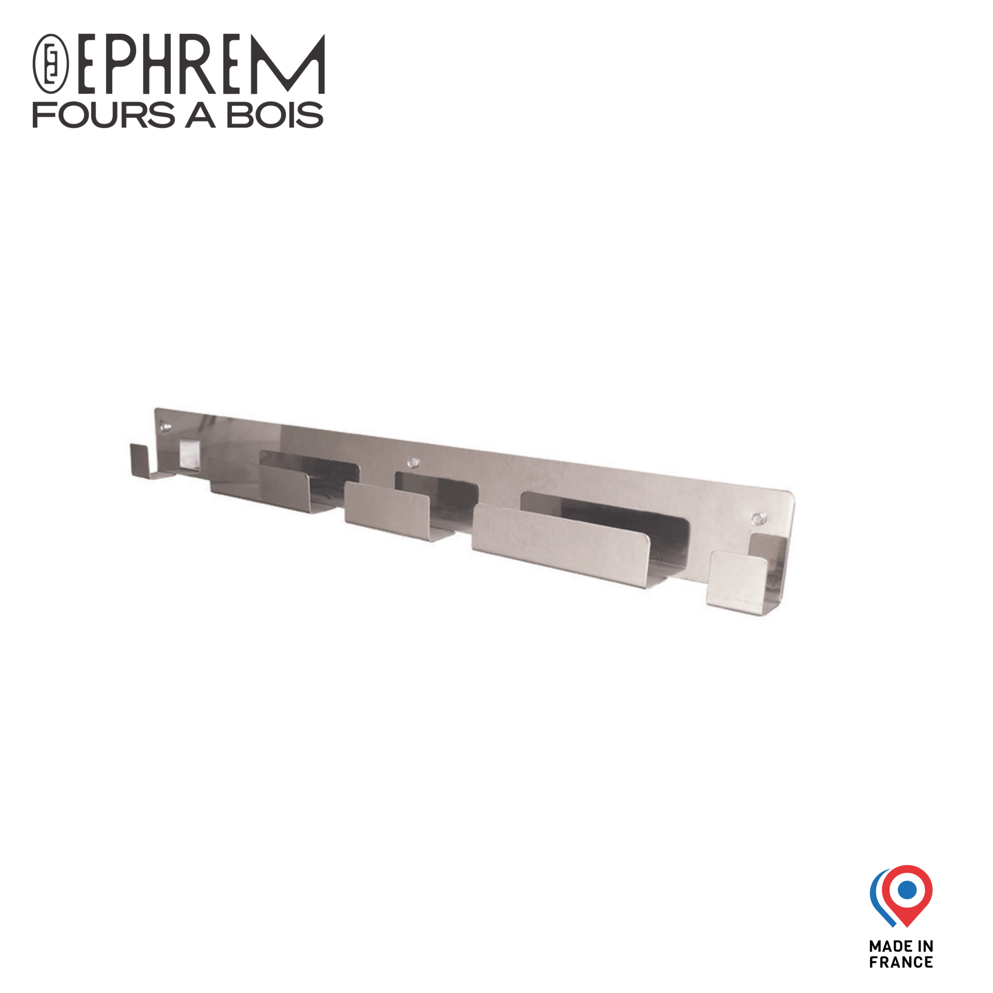 Support mural en inox pour accessoires | Leroy Merlin