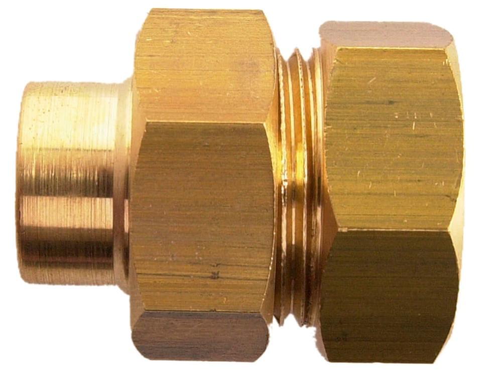 Offre PACK : 10 Unions 3 pieces conique plomberie laiton a souder ...