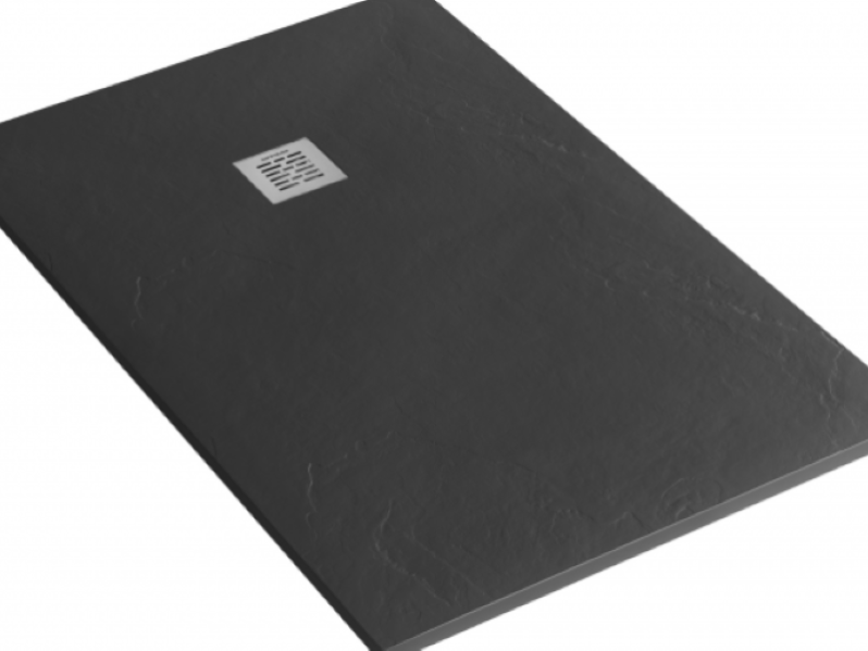 Receveur de douche en pierre naturelle découplable SANINDUSA STONIT ...