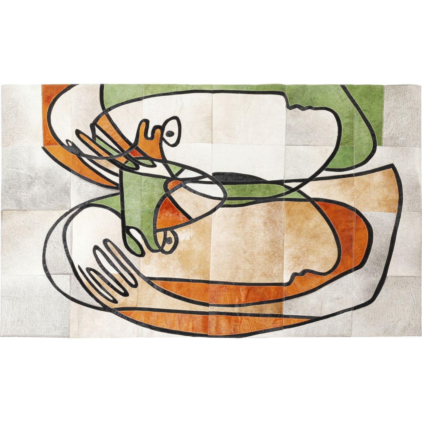 Tapis Thoughts Faces 240x170cm Kare Design | Leroy Merlin