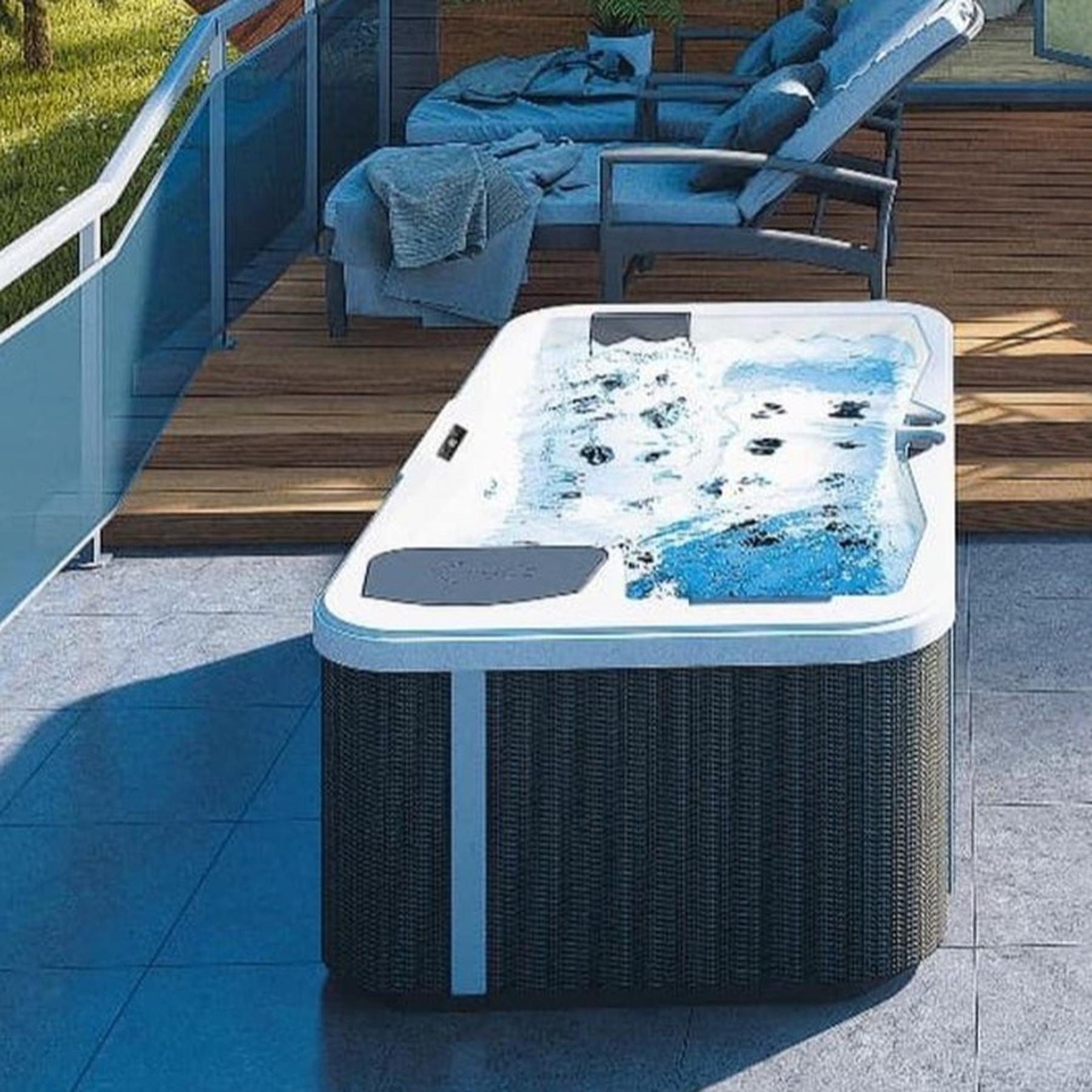 SPA 2 posti MAGIC SPA PLUS testa a sinistra, copertura termica, opzioni ...