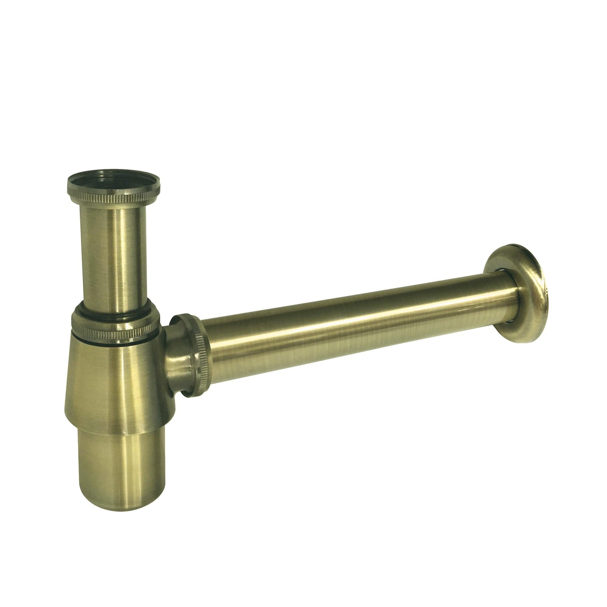Siphon laiton lavabo CLEVER Gamme PRO modèle URBAN couleur BRONZE ...
