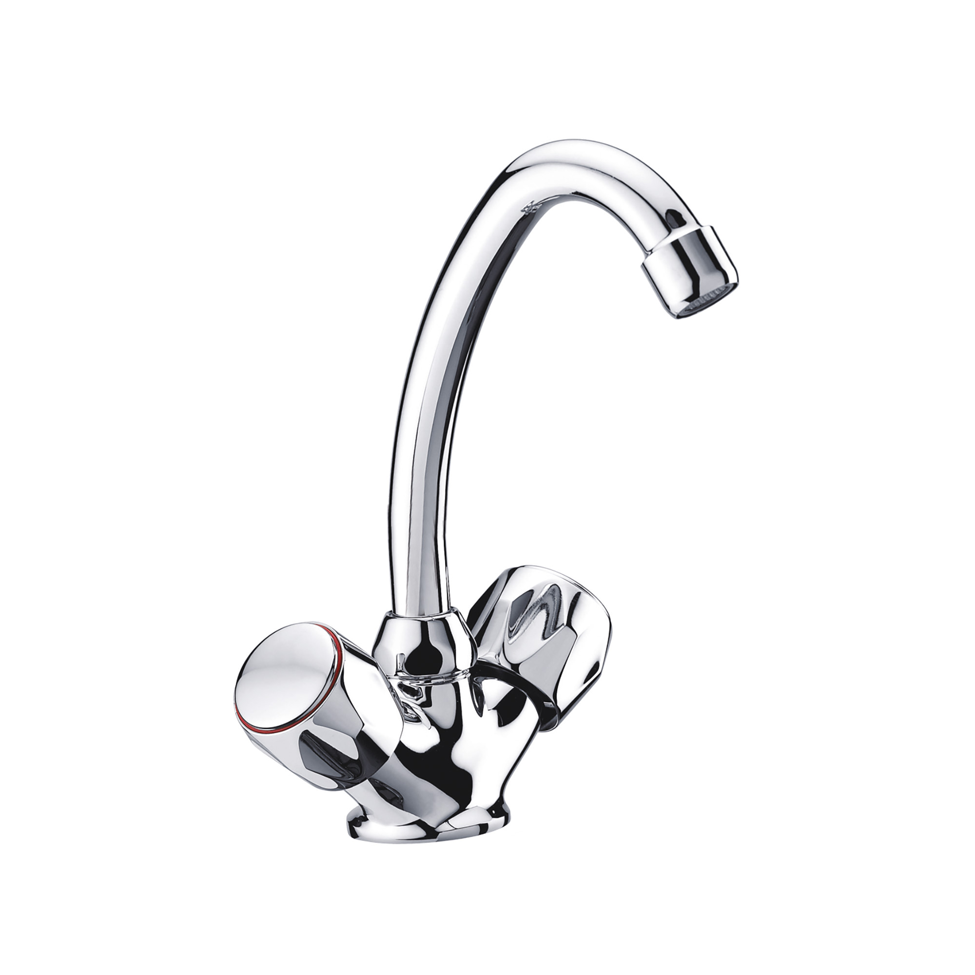Mélangeur lavabo CLEVER Gamme PRO corps haut NF modèle G180 Vidage ...