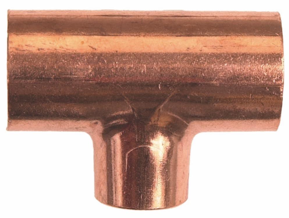 Offre PACK : 10 Tés cuivre reduits 3 sorties femelle 18-14-18 | Leroy ...