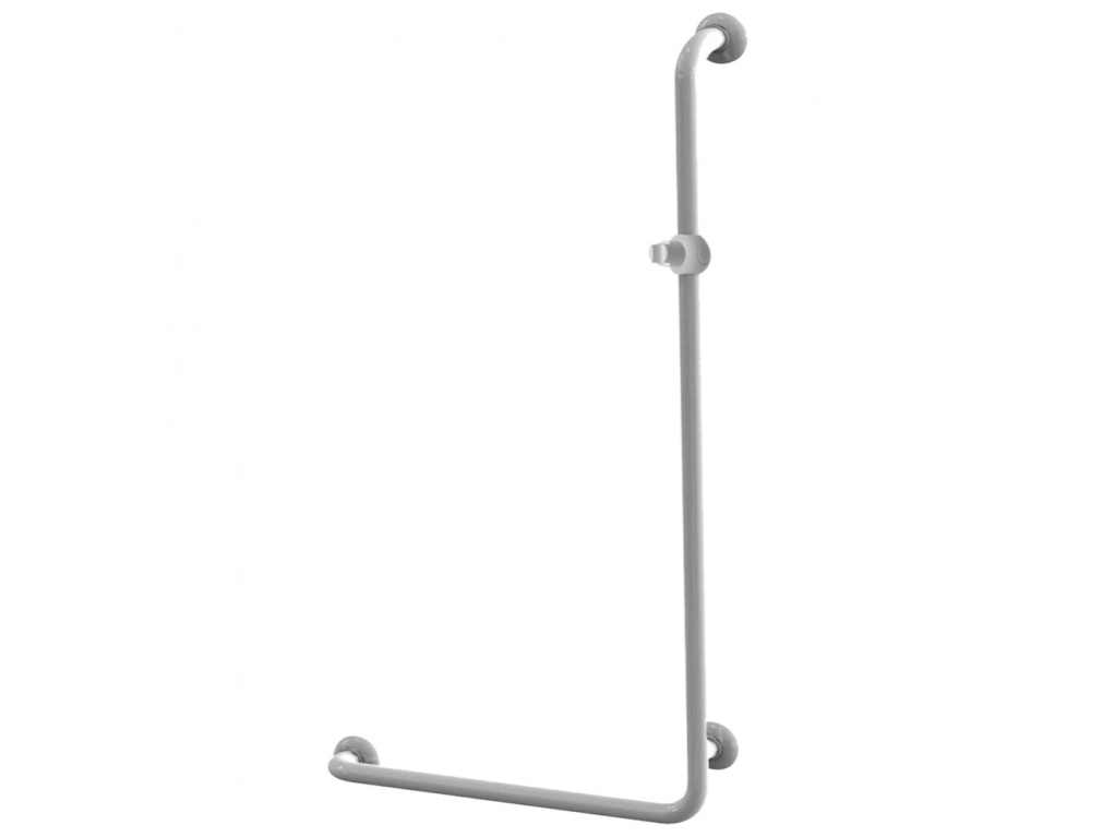 Barre PMR d'appui normes handicapé Gamme PRO PELLET 90° droite ...