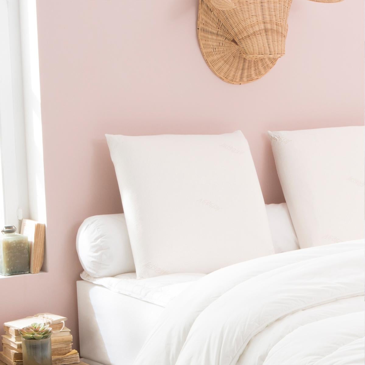 DODO | Oreiller Végétal Memory Green 60x60 | Leroy Merlin