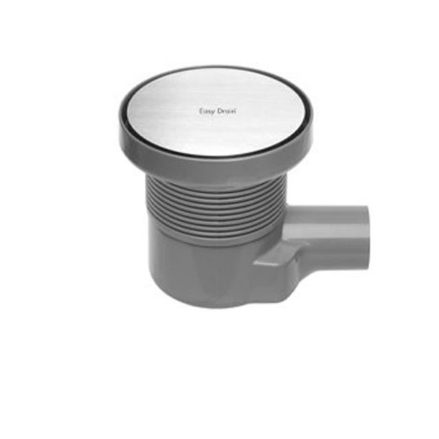 Easy drain Aqua round siphon de sol avec pièce de finition en abs avec ...