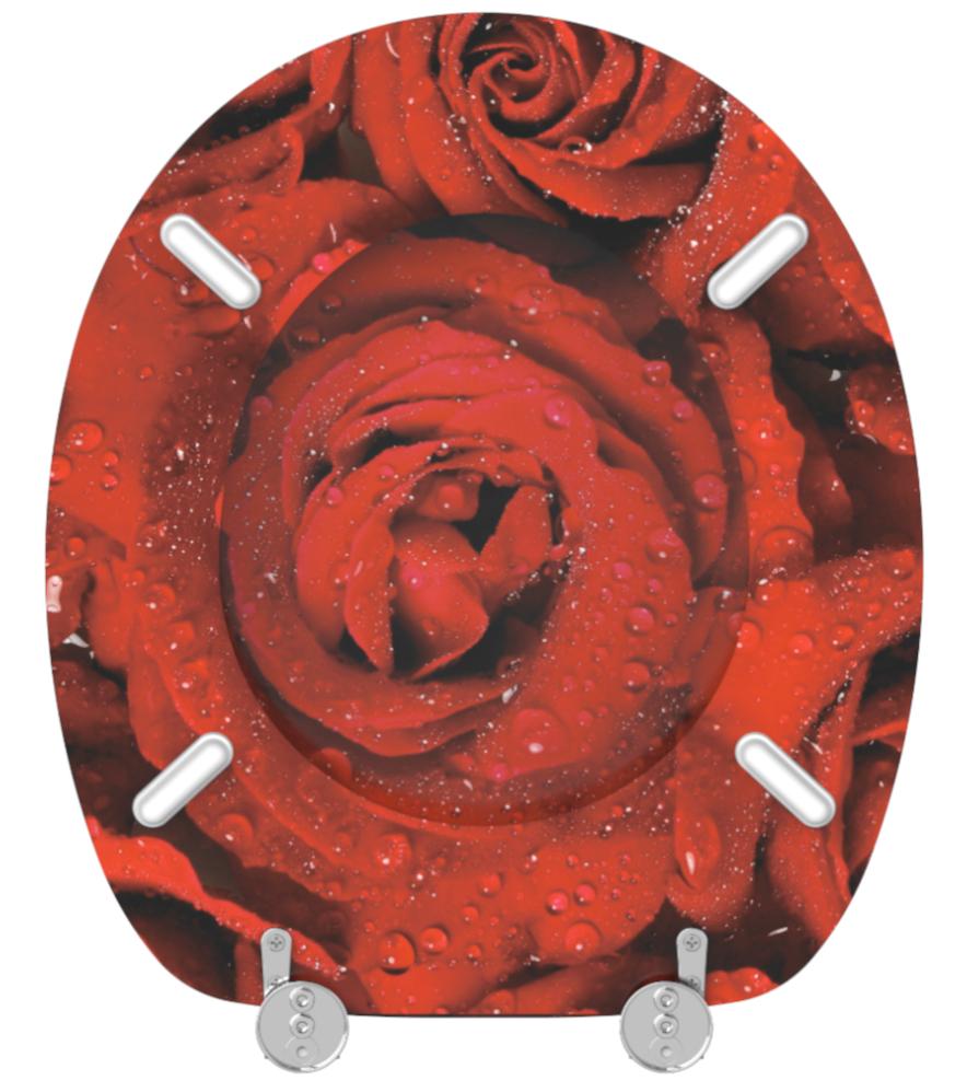 Siège WC Roses | Leroy Merlin