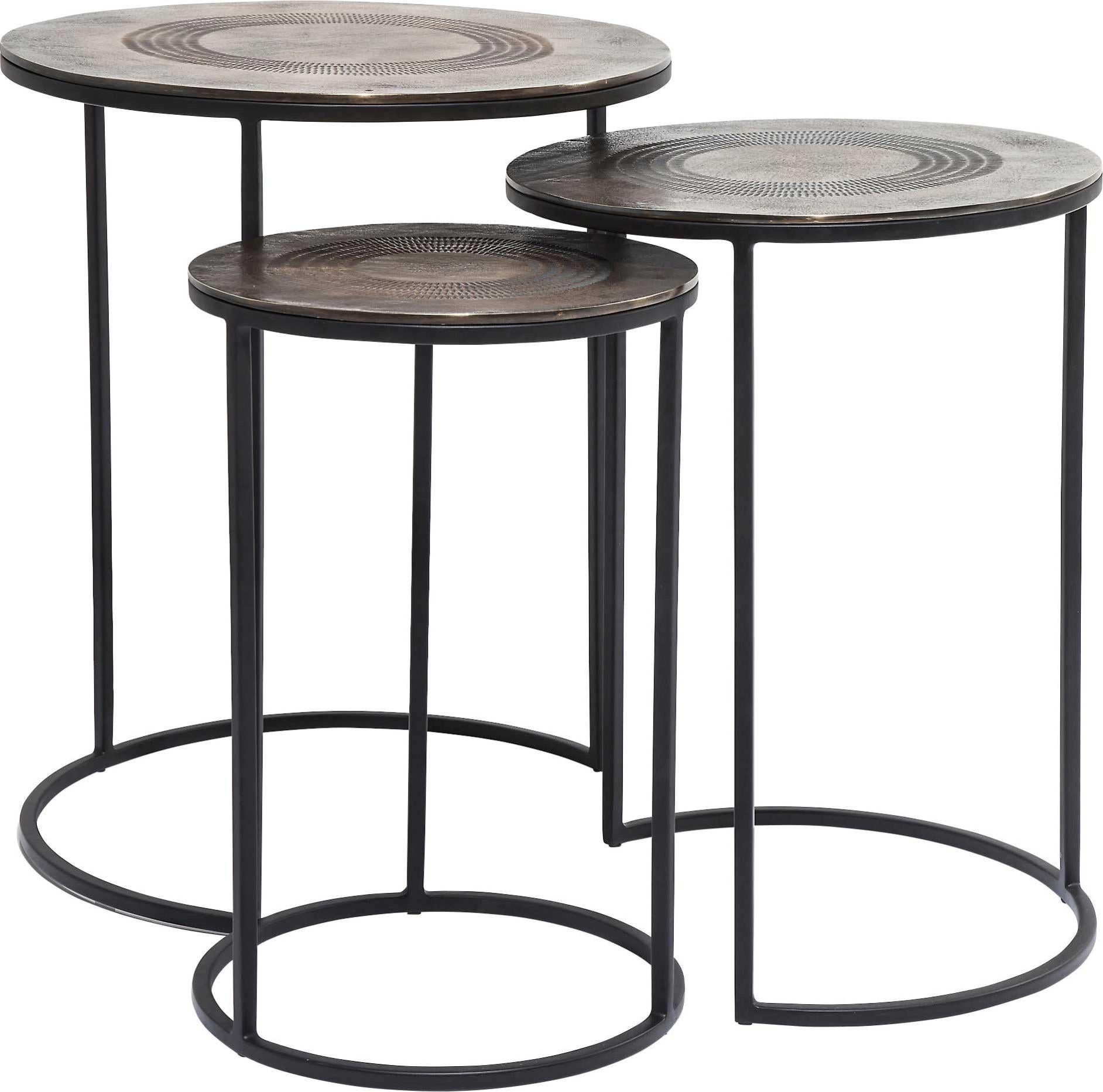 Tables d'appoint Marrakesh set de 3 Kare Design | Leroy Merlin