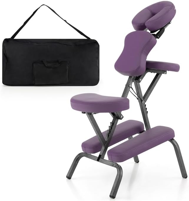 Chaise De Massage Pliable Avec Hauteur Réglable 110 120cm Design
