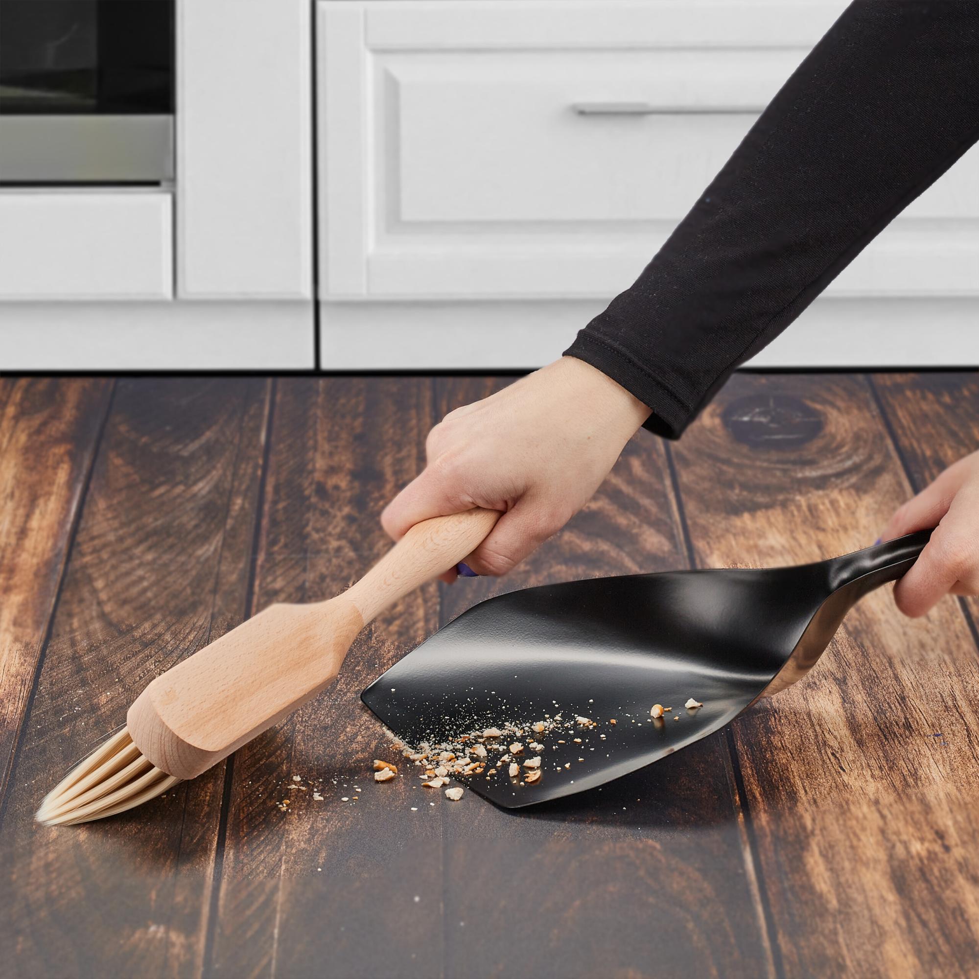 Relaxdays Set per Spazzare, Scopetta e Paletta Raccogli Briciole in ...