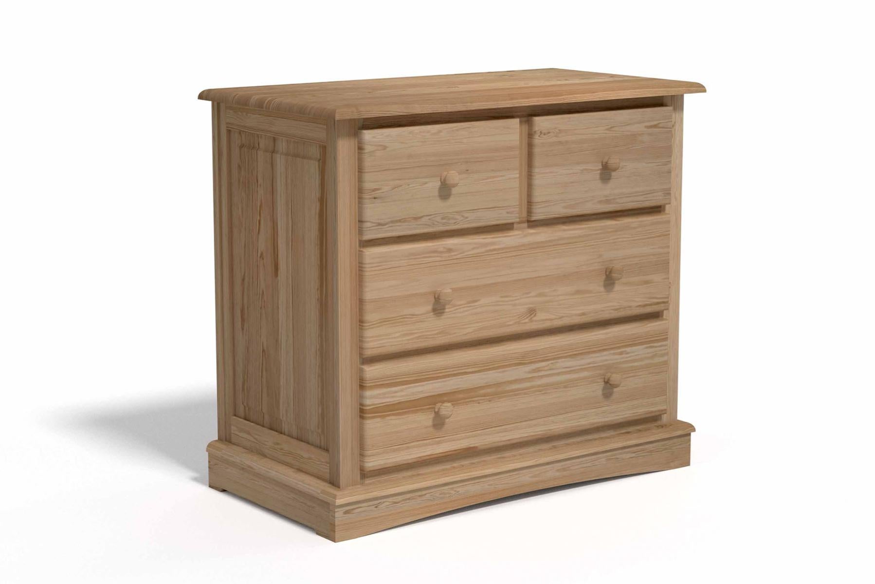 Commode classique 2 grands tiroirs & 2 petits RÉA PATINE ANGLAISE ...