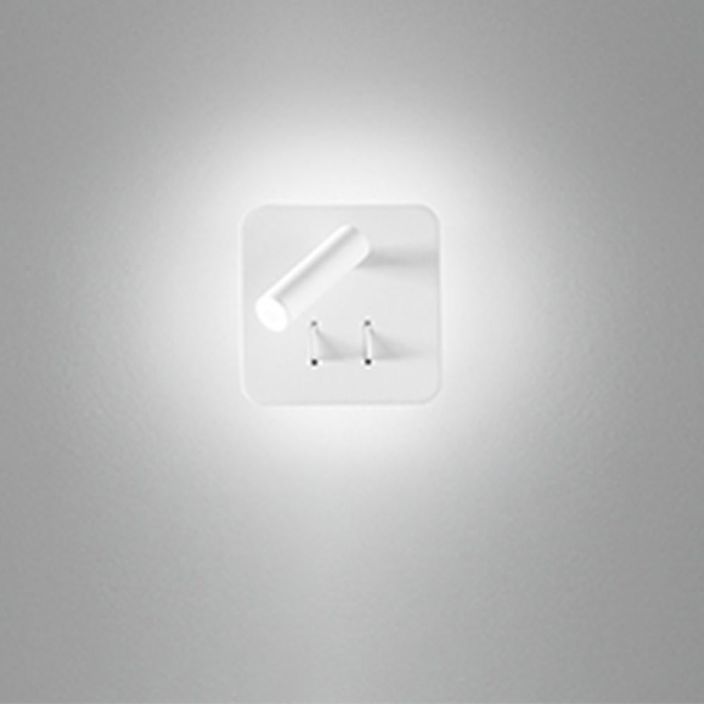 Applique Moderna Plug Bianco Led Rosone Quadrato | Leroy Merlin