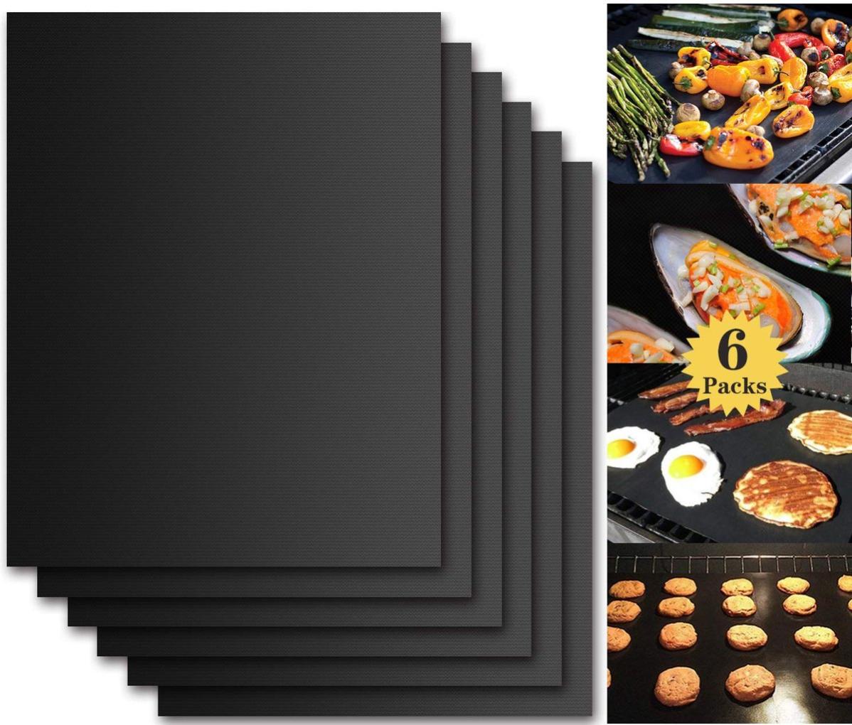 Barbecue Baking Mat - Téflon Mat - Grill Matt - BBQ Mat - réutilisable ...